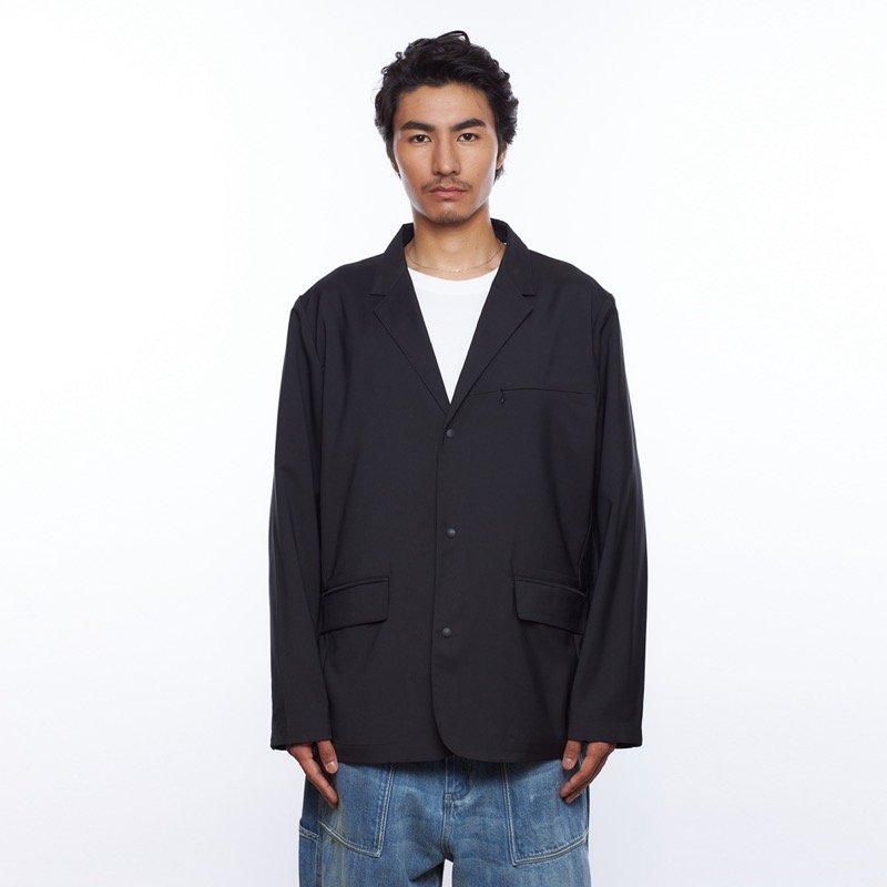 Liberaiders®︎ / RELAX FIT SINGLE JACKET (Black) - CANVAS Liberaiders®︎ / RELAX FIT SINGLE JACKET (Black) - CANVAS