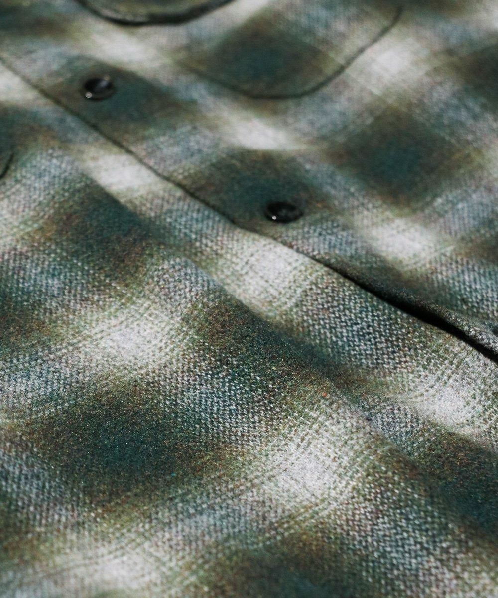 TOWNCRAFT / WOOL CHECK LOOP COLLAR SHIRTS EXCLUSIVE TOWNCRAFT / WOOL CHECK LOOP COLLAR SHIRTS EXCLUSIVE