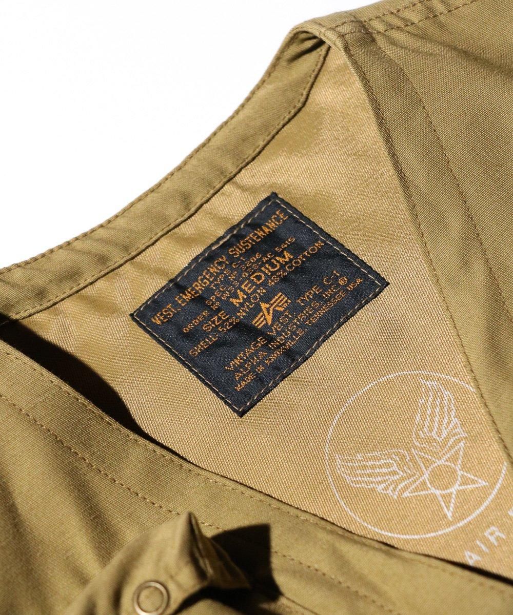U.S MILITARY / ALPHA 90S C-1 VEST DEAD STOCK U.S MILITARY / ALPHA 90S C-1 VEST DEAD STOCK