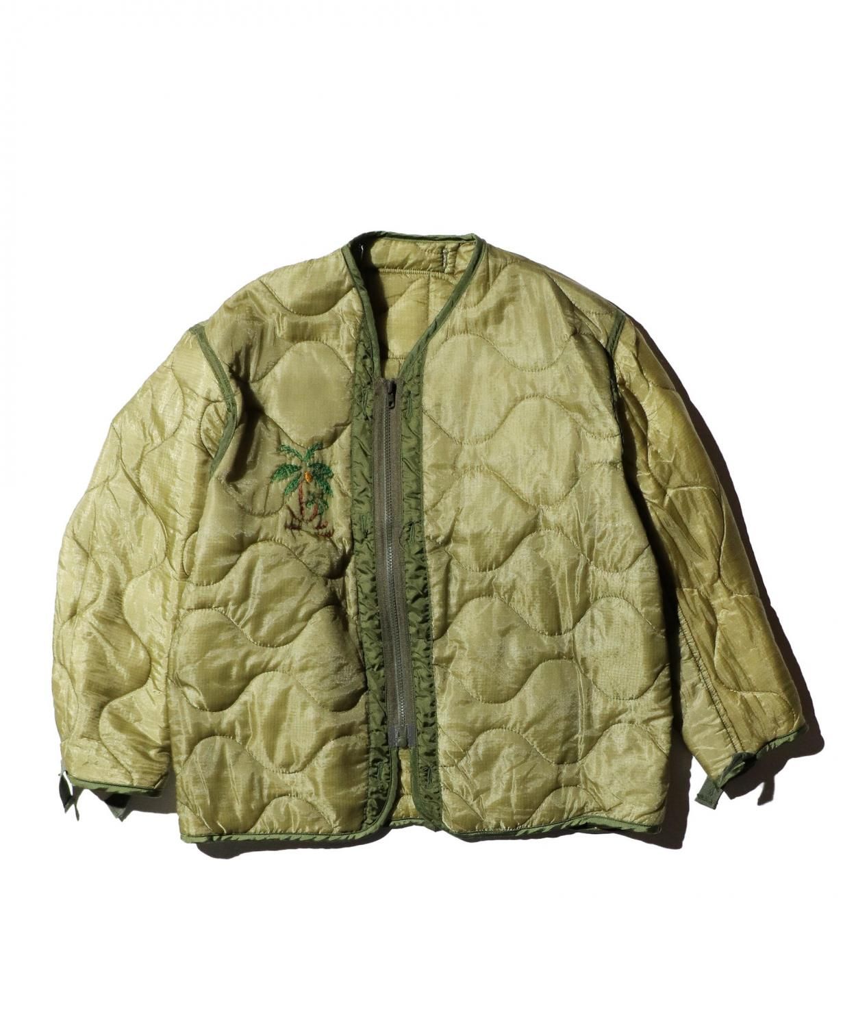 THRIFTY LOOK / HAND EMBROIDERY M-65 LINER THRIFTY LOOK / HAND EMBROIDERY M-65 LINER