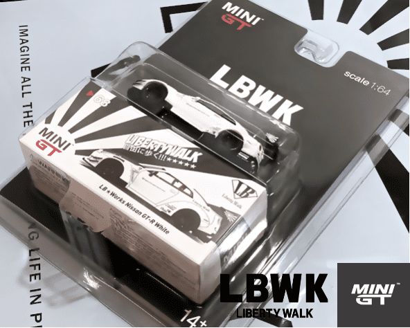 1/64スケール MINI GT「LB☆WORKS GT-R type2」(ホワイト 1/64スケール MINI GT「LB☆WORKS GT-R type2」(ホワイト