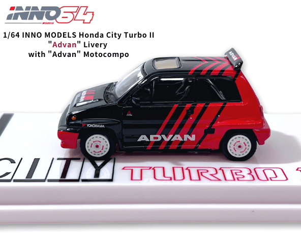 INNO64 1/64スケール「ホンダ シティ ターボII INNO64 1/64スケール「ホンダ シティ ターボII