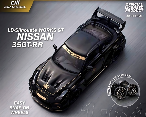 1/64スケール CM MODEL「LB SILHOUETTE WORKS NISSAN 35GT-RR 1/64スケール CM MODEL「LB SILHOUETTE WORKS NISSAN 35GT-RR