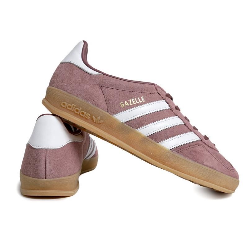 adidas GAZELLE INDOOR SHADOW FIG/CLOUD WHITE/GUM アディダス adidas GAZELLE INDOOR SHADOW FIG/CLOUD WHITE/GUM アディダス